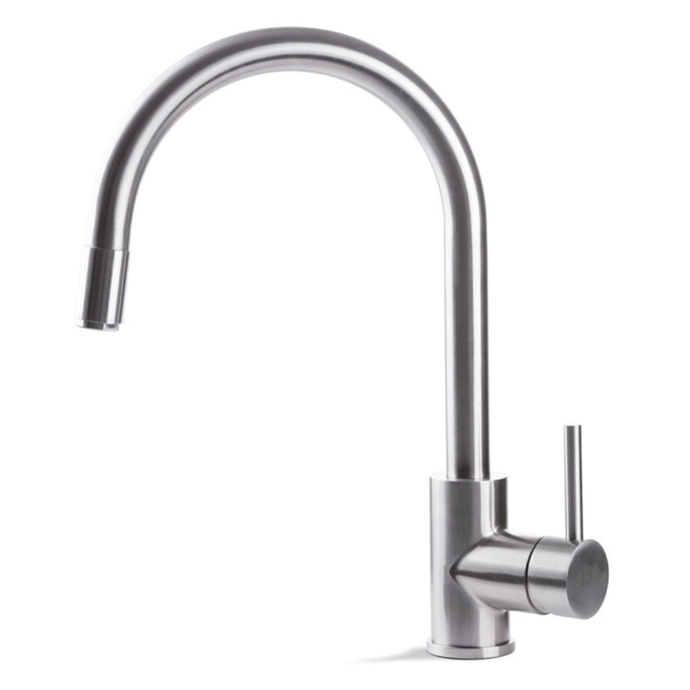 Prima Tiber 1 Tap Hole Single Lever Pull Out Kitchen Sink Mixer ...
