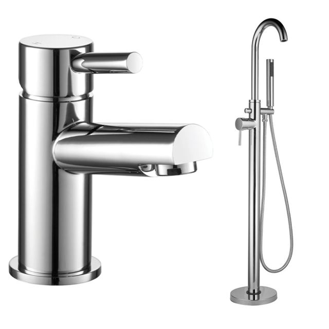 Noveua Clapham Freestanding Bath Shower Mixer